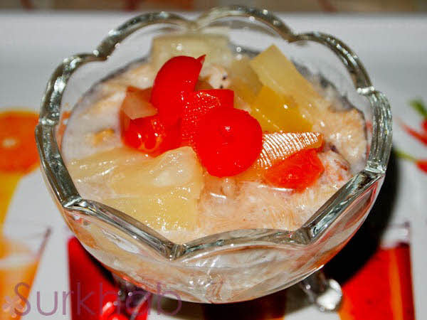 Royal Fruit Dessert Recipe | Royal Fruit Sewai