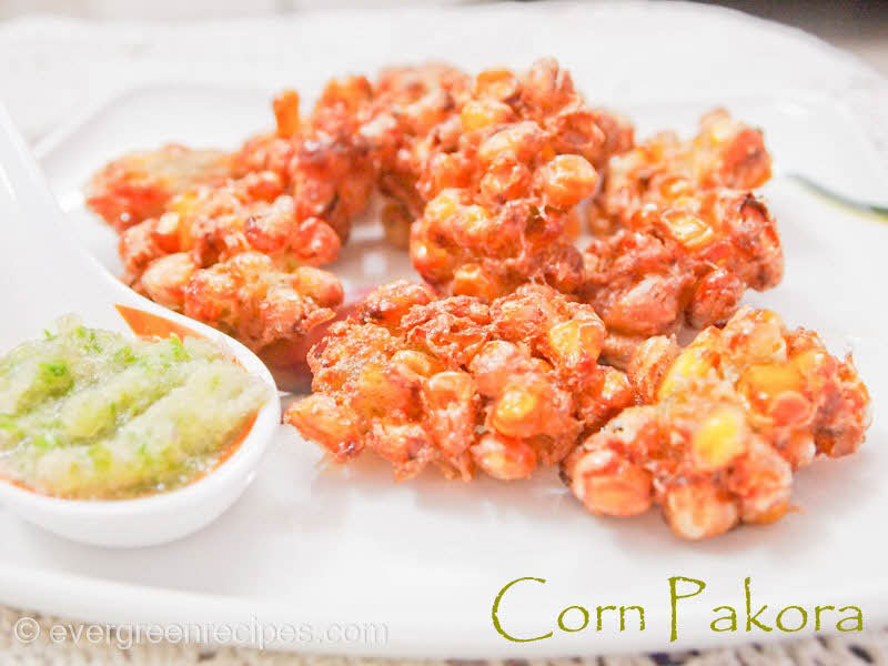 Corn Pakoda Recipe | Corn Patties Recipe | Corn Fritters