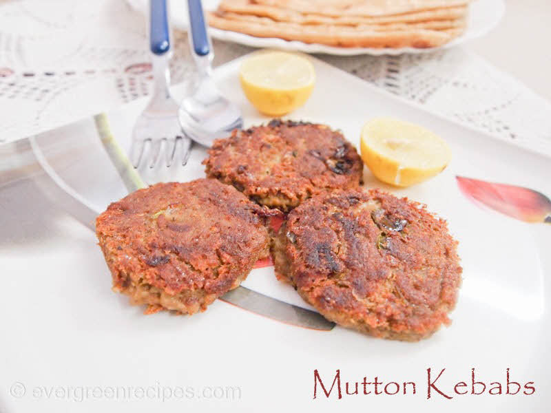 Shami Mutton Kebabs Recipe