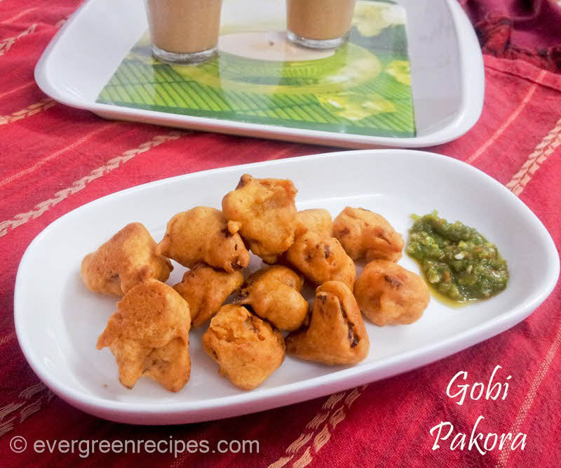 Gobhi Pakora Recipe | Deep fried Cauliflower Fritters