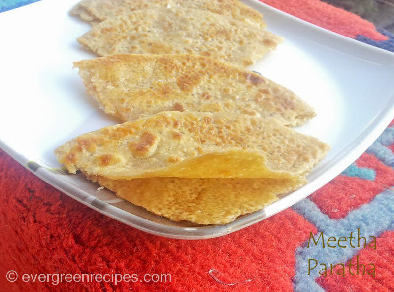 Meetha Paratha Recipe