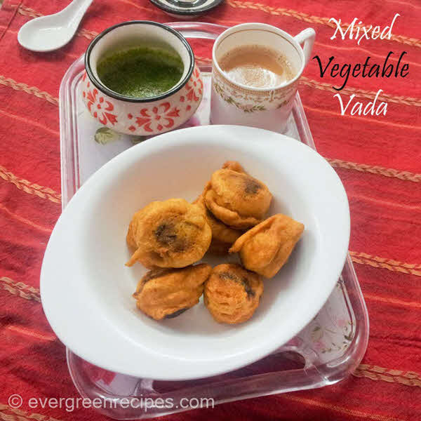 Mixed Vegetable Vada Recipe | Homemade Vegetable Vada