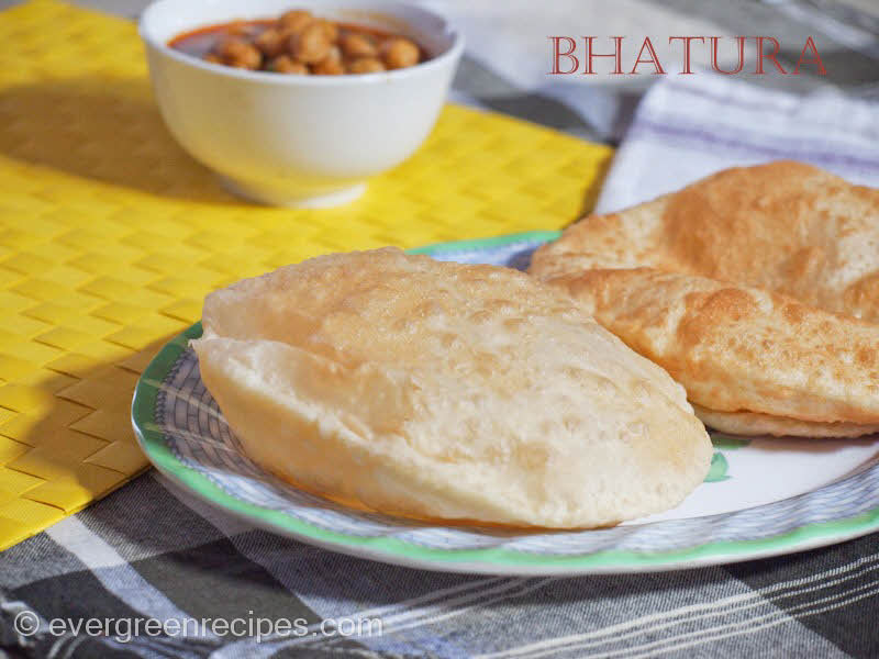 Bhatura Recipe | Batura Recipe With Step By Step Pictures