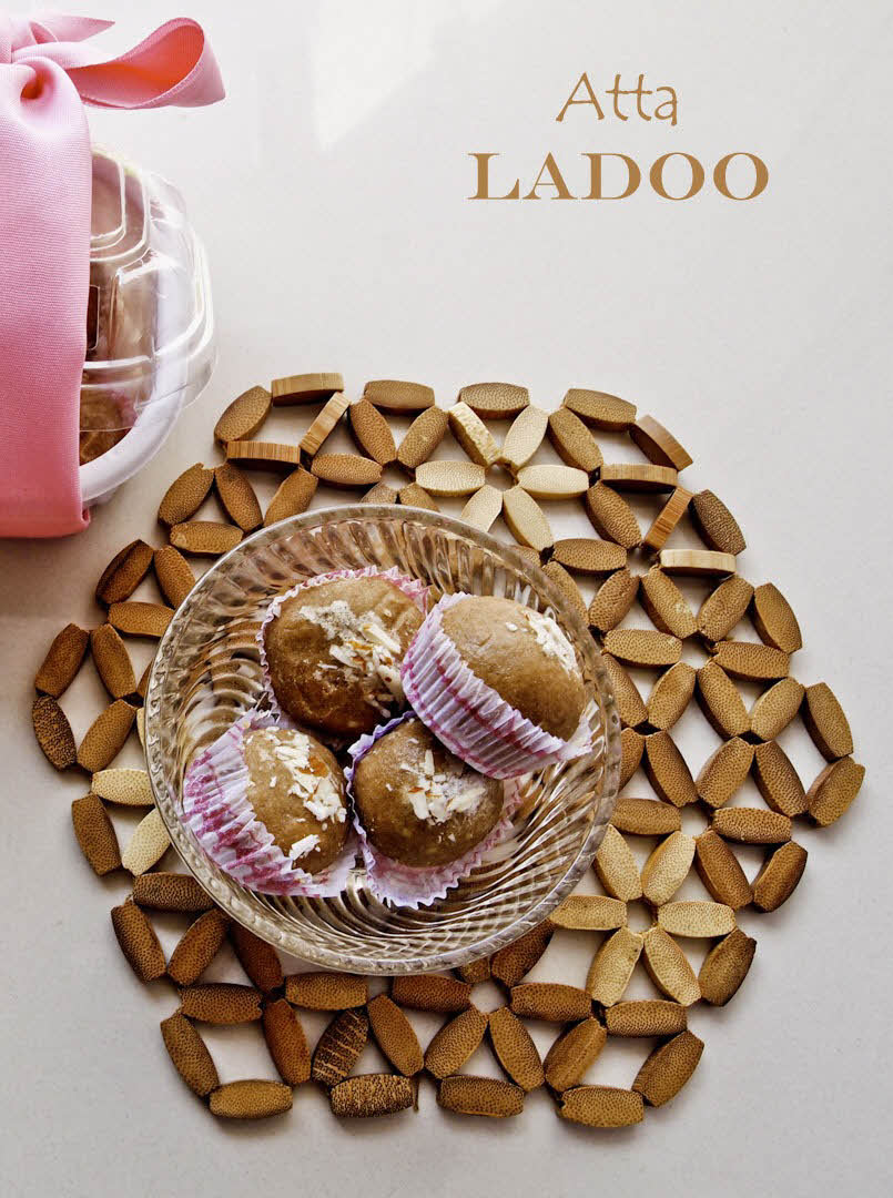 Homemade Atta Ladoo Recipe